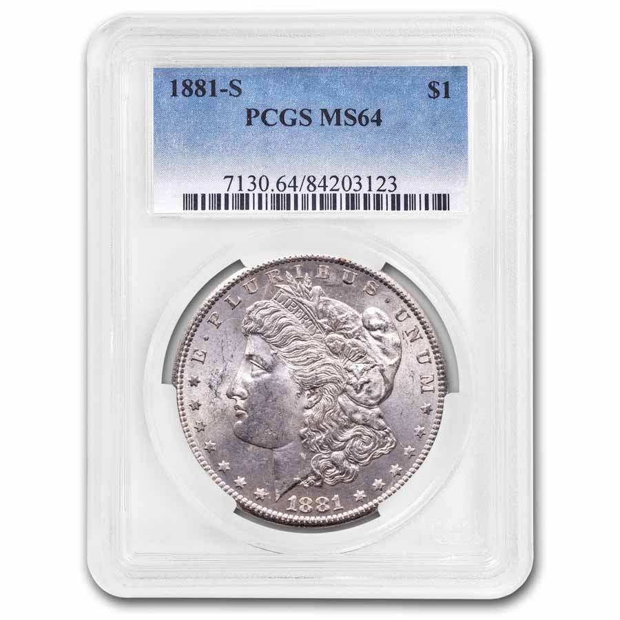 1881 S Morgan Silver Dollar Value - APMEX